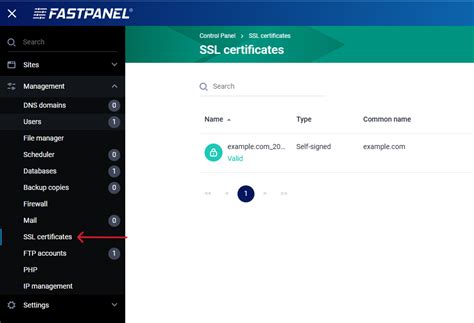 Create A CSR FASTPANEL Knowledge Base