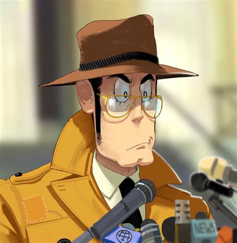 Zenigata Kouichi Lupin Iii Drawn By Weegeemeister Danbooru
