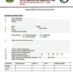 Companies Registered With NIPC Nigerian Investment Promotion Commission