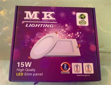 Mk Lighting LED Panel Light Cool Daylight At Rs Piece In Hyderabad ID