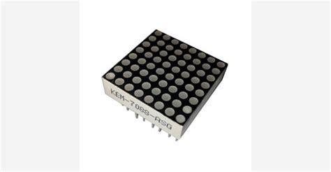1 9mm Mini Led Matrix 8x8 Orange Led Dot Matrix Display