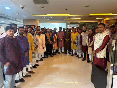 Mdashfaque Hossain On Linkedin Festive Mood At The Office Today