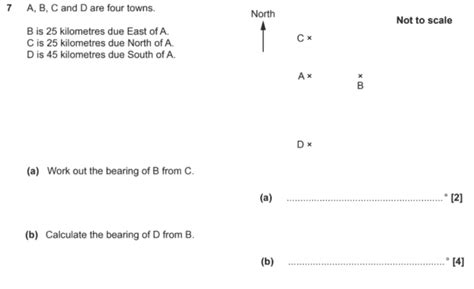 Gcse 9 1 Maths Trigonometry Lengths Past Paper Questions Page 2