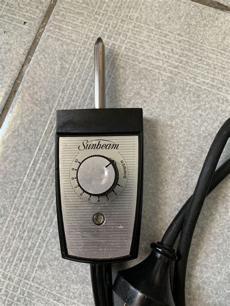 Sunbeam Heat Control Model Rcc 240v 7 5a Temperature Probe Power Suppl