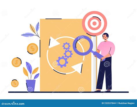 Project Life Cycle Concept Stock Vector Illustration Of Abstract