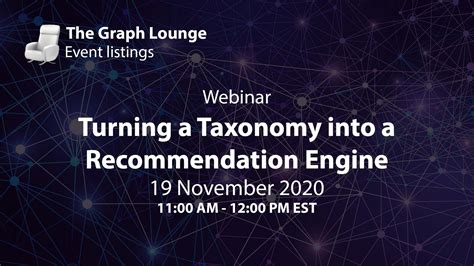 turning a taxonomy into a recommendation engine