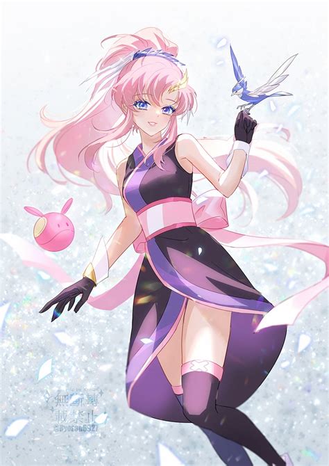 Haro And Lacus Clyne Gundam And 2 More Drawn By Tsuna2727 Danbooru