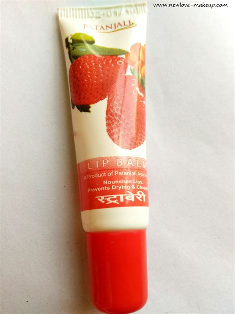 Patanjali Strawberry Lip Balm Review