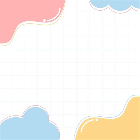 Premium Photo Cute Background Grid Vector