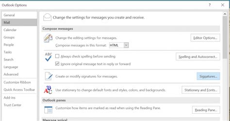 How to set up a signature in Outlook - GCIT