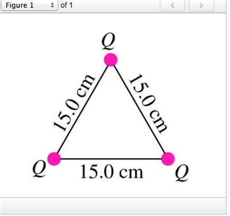 Solved Three Positive Particles Of Equal Charge Q 6 9 C Chegg Com