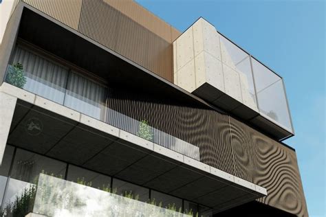Axes In Excess Curvaceous Parametric Metal Facade Solutions Facade Metal Facade