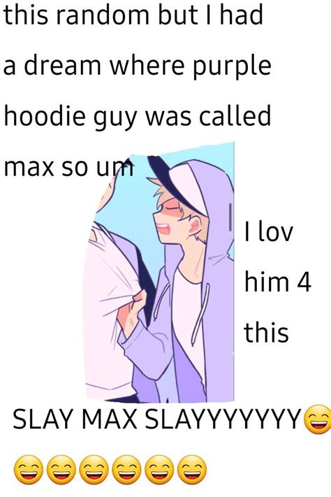 Purple Hoodie Guy