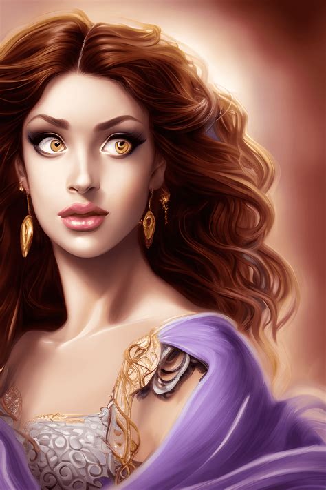 Bellissima Megara Di Hercules In Uno Squisito Abito Color Lavanda In Stile Greco Creative Fabrica