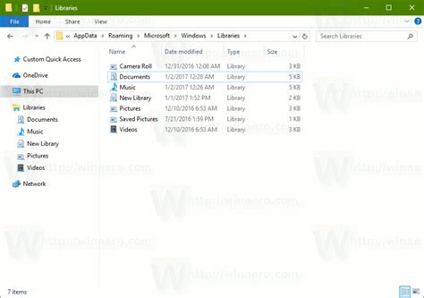 Change Icons Of Default Libraries In Windows