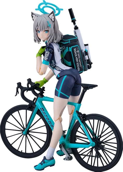 Blue Archive Figma Akční Figurka Shiroko Sunaookami Cycling DX Edition cm Max Factory