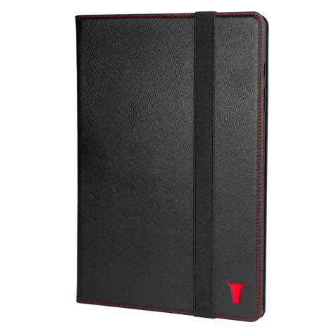 Samsung Galaxy Tab S Leather Case Black With Red Detail Boot And Bag Uk