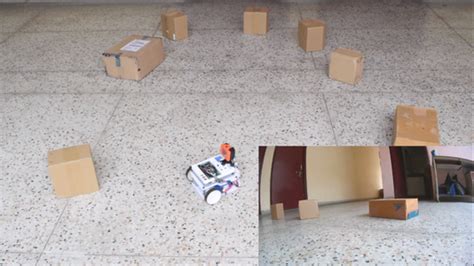 Obstacle Avoiding Robot Using Ultrasonic With Evive Arduino Powered