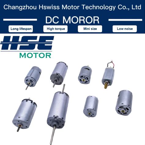 Micro Dc Brushed Motor 12v Hrf 500tb Low Output High Speed Used For Cd