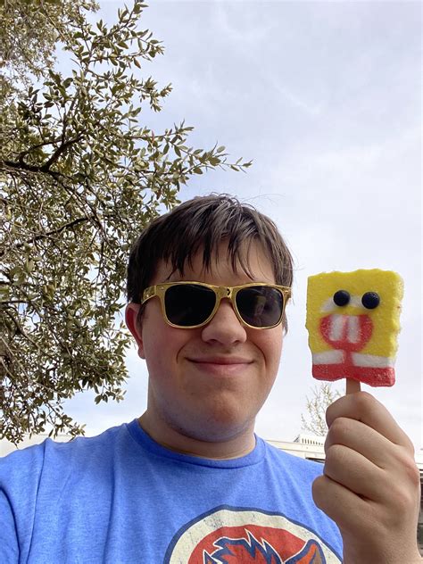 Enjoying A Spongebob Popsicle By Protoman17 On Deviantart