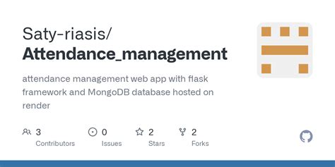 github saty riasis attendance management attendance management web