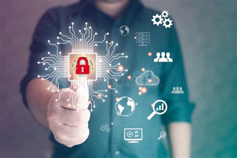 Technology Fingerprint Scan Provides Security Use Fingerprint For Provides Security And Lock