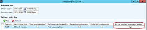 How To Setup Accruals For Procurement Categories In Microsoft Dynamics