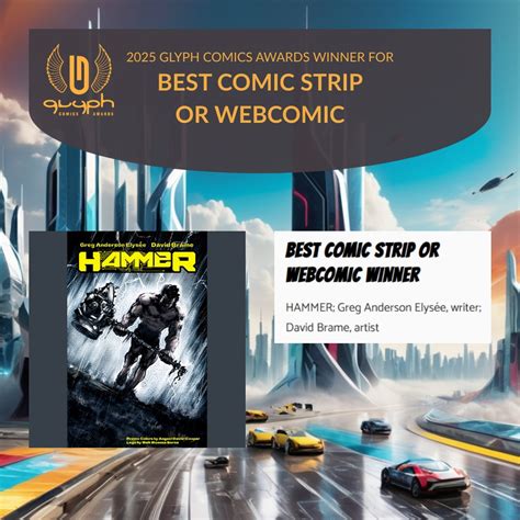 East Congratulations To The 2025 Glyph Comics Awards Winner For Best