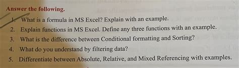 1 What Is A Formula In Ms Excel Explain Studyx 1 What Is A Formula In Ms Excel Explain Studyx