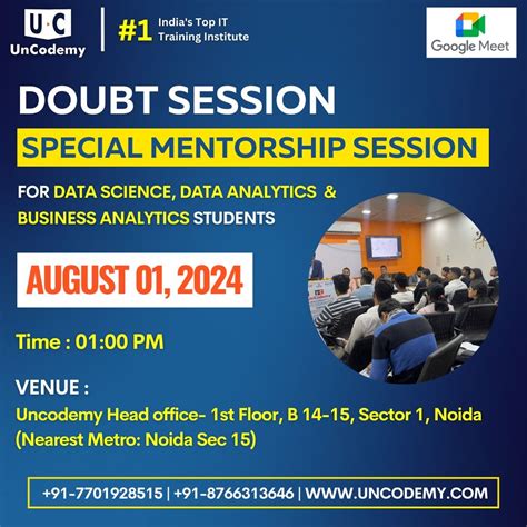 Uncodemy On Linkedin Datascience Dataanalytics Businessanalytics Mentorshipsession…