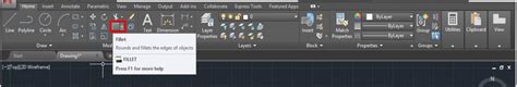 Autocad Fillet Tutorials To Create Fillet Command In Autocad