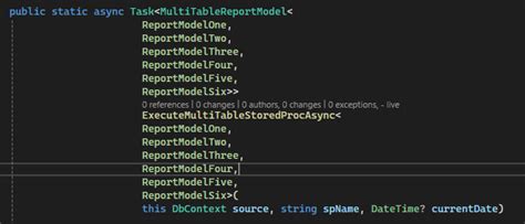 ef core stored procedure multiple result sets blogs perficient