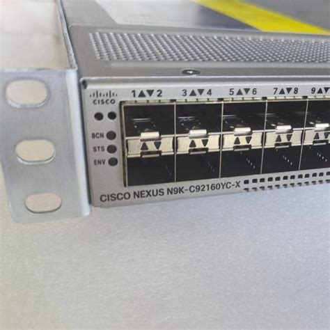 3 2Tbps N9K C92160YC X Cisco Nexus 92160yc X Switch 6 cổng QSFP Switch