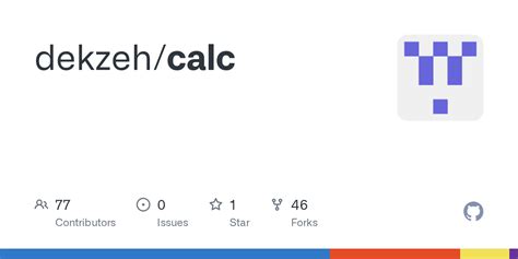 Github Dekzehcalc