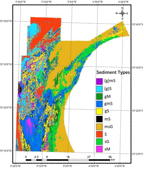 dbn based seabed sediment classification results download scientific