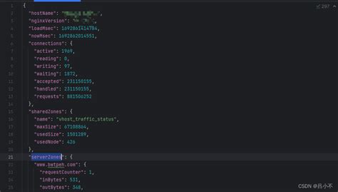 清除nginx Vhost Traffic Status页面多余server Zone Csdn博客