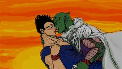 Gohan Kisses Piccolo