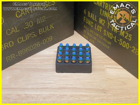 9mm 9x19 Heavy Tracer Incendiary Blue Green Tip Ammunition Green Trace