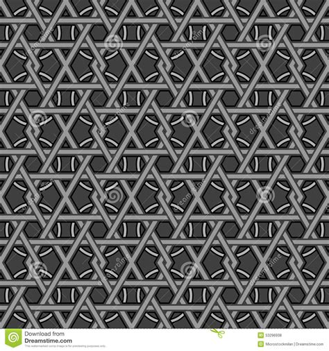 Vector Seamless Pattern Geometric Background Stock Vector Illustration Of Decor Decorative