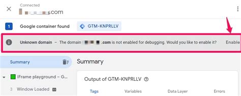 How To Debug IFrame With Google Tag Manager Preview Mode
