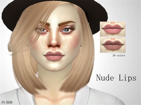 Pralinesims Nude Lips N Nude Lips Sims Cc Makeup Queen Makeup
