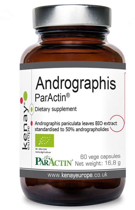 Kenay Ag Andrographis Paractin® 300 Mg 60 Vcaps Sport Supplements
