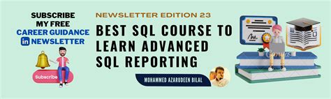 Best Sql Course To Learn Advanced Sql Reporting