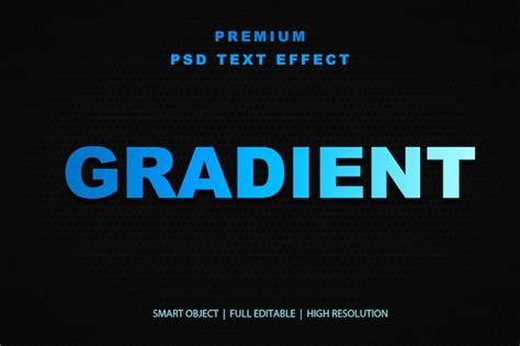 Premium Psd Gradient Text Effect