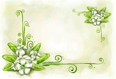 白い花のイラスト・フリー素材／no216『手書き風』