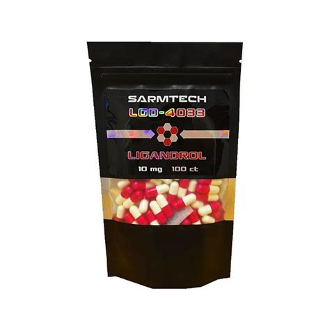 Характеристики Лигандрол Sarmtech для набора мышечной массы 10 мг 100 капс Sarms Ligandrol