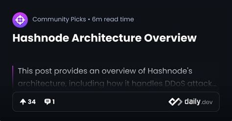 hashnode architecture overview r serverless