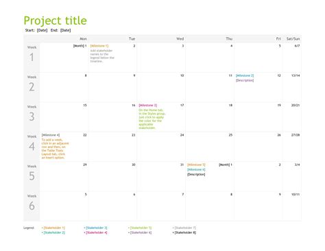 Multiple Project Tracking Template Free