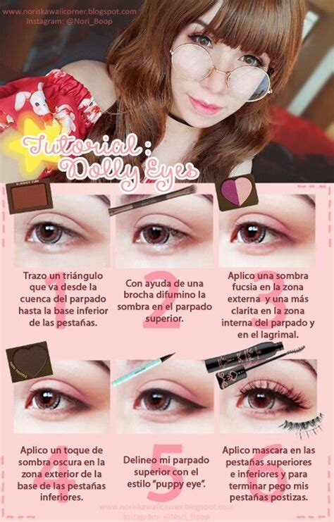 Tutorial Dolly Eyes Dolly Eyes Kawaii Makeup Cutemakeup