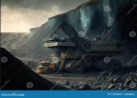 Mining Industry Activities Coal Getting Reclamation Hauling And Loading Ore Mineral Stock